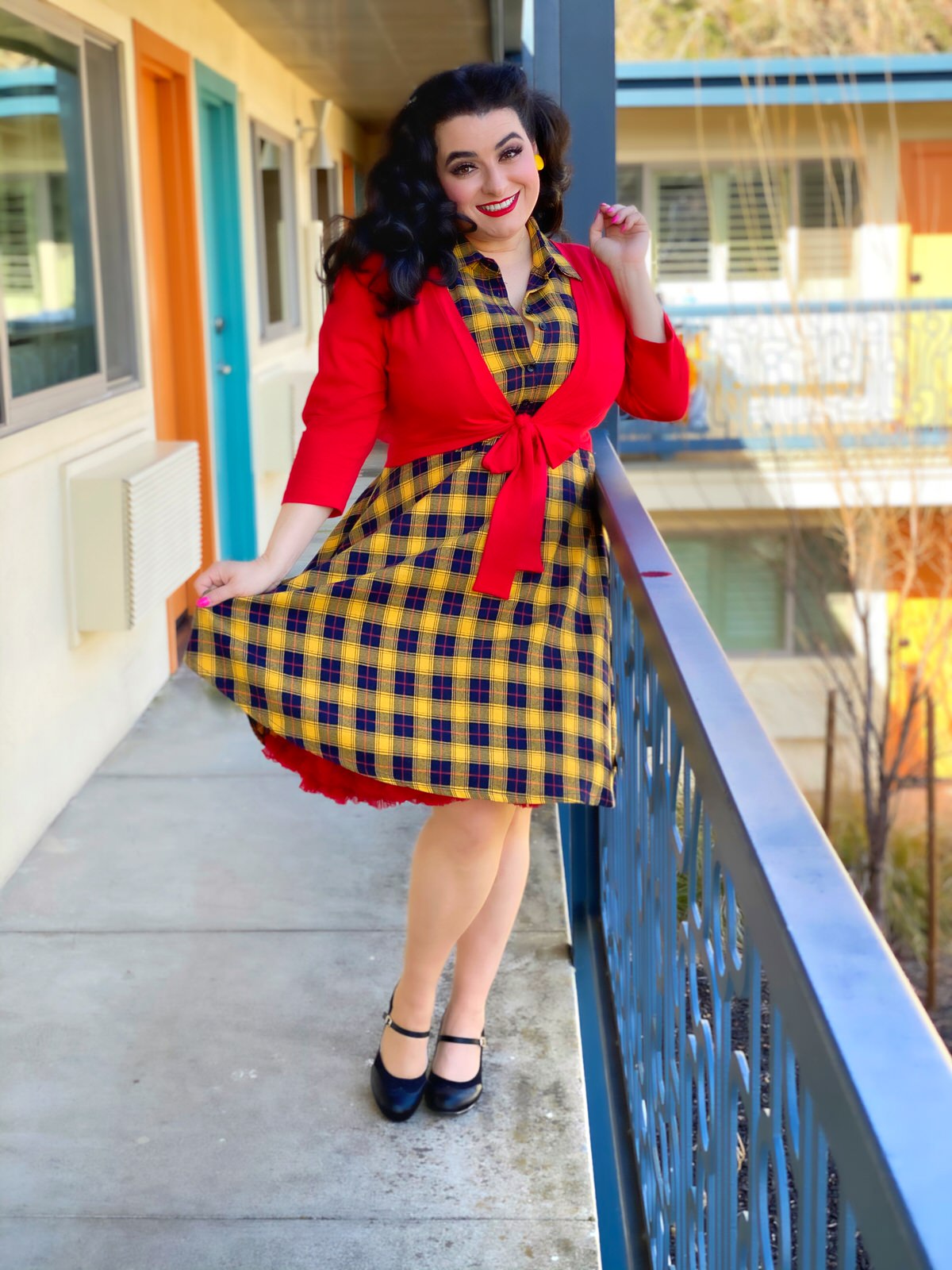 Mid-Century Modern Plaid | Crazy4Me - The Modern Bombshell Lifestyle by ...